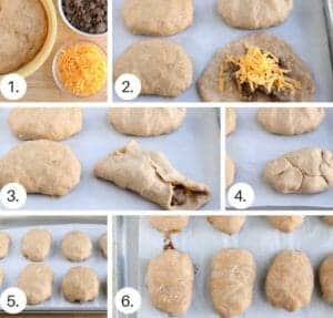 Cheesy Meat Buns