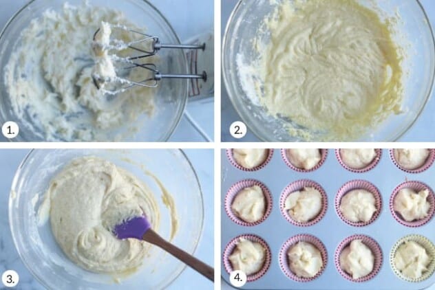 Healthy Vanilla Cupcakes (Less Sweet and SO Good!)