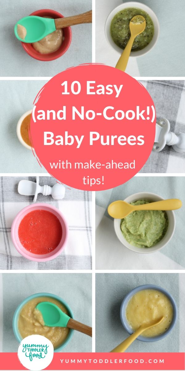 10 Easy Homemade Baby Food Ideas No Cook Super Fast Stage 1 10 Easy Homemade Baby Food Ideas No Cook Super Fast Stage 1
