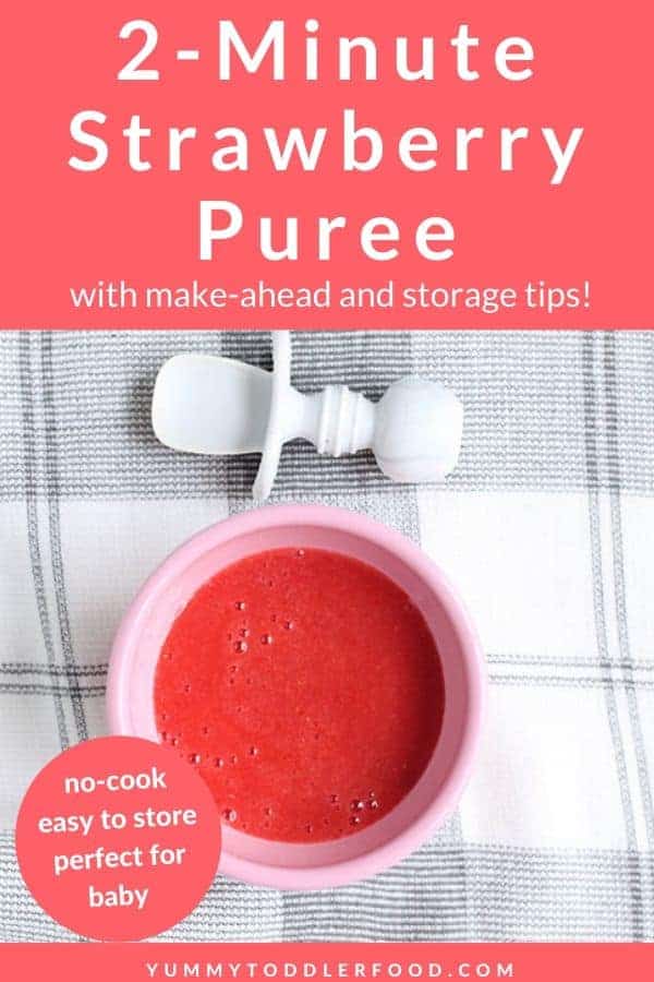 Fresh Strawberry Puree (5-Minutes)