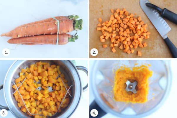 Favorite Carrot Baby Food (Puree and BLW)