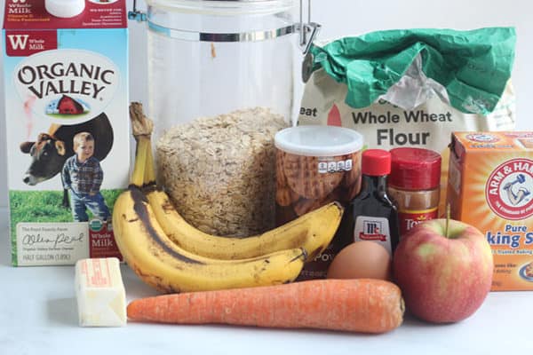 ABC Baby Muffins (with Apple, Banana, and Carrot!) - Yummy Toddler Food