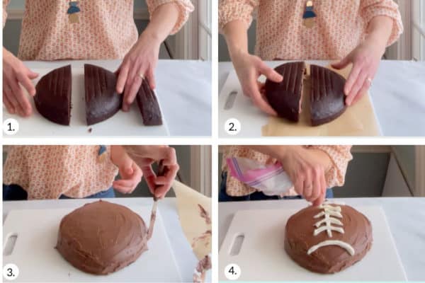 Favorite Football Cake (for Kid Birthdays or a Big Game!)