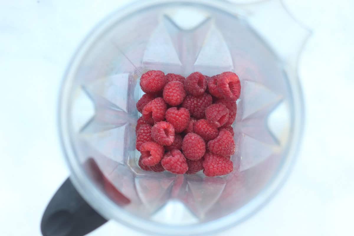 Fresh Raspberry Puree (5 Minutes to Make and Easy to Freeze)