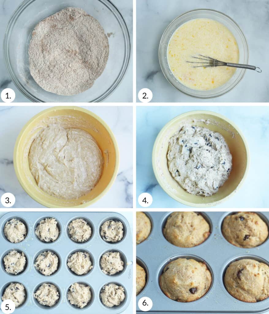 Healthy Chocolate Chip Muffins (to Share with the Kids!)