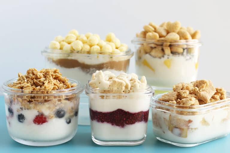 Quick Yogurt Parfaits - Yummy Toddler Food