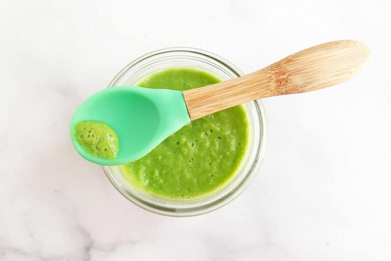 Easiest Pea Puree (A Simple Side or Baby Food)