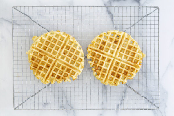 Easy Cheese Waffles (So Easy!)