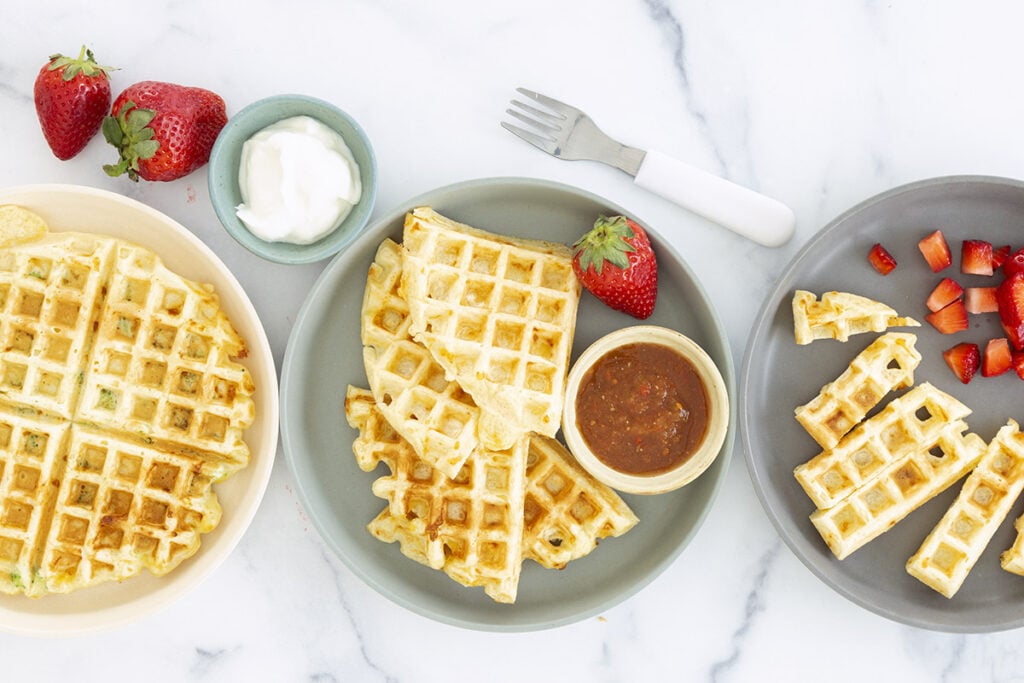 Savory Waffles, 3 Ways