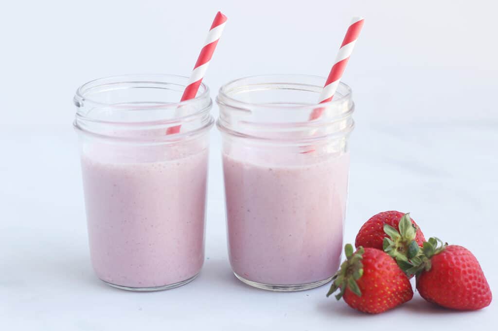 Favorite Strawberry Milk (Fresh, Natural, and Much Lower Sugar)