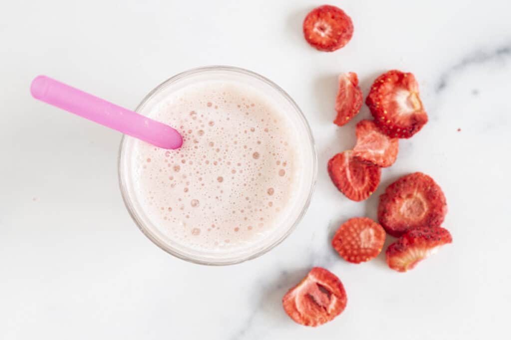 Favorite Strawberry Milk (So Quick!)