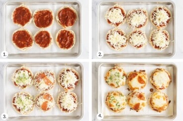 Quick English Muffin Pizzas - Yummy Toddler Food