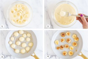 Mini Pancakes (with Fruit) - Yummy Toddler Food