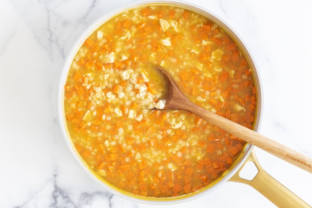 Chicken and Stars Soup - Yummy Toddler Food