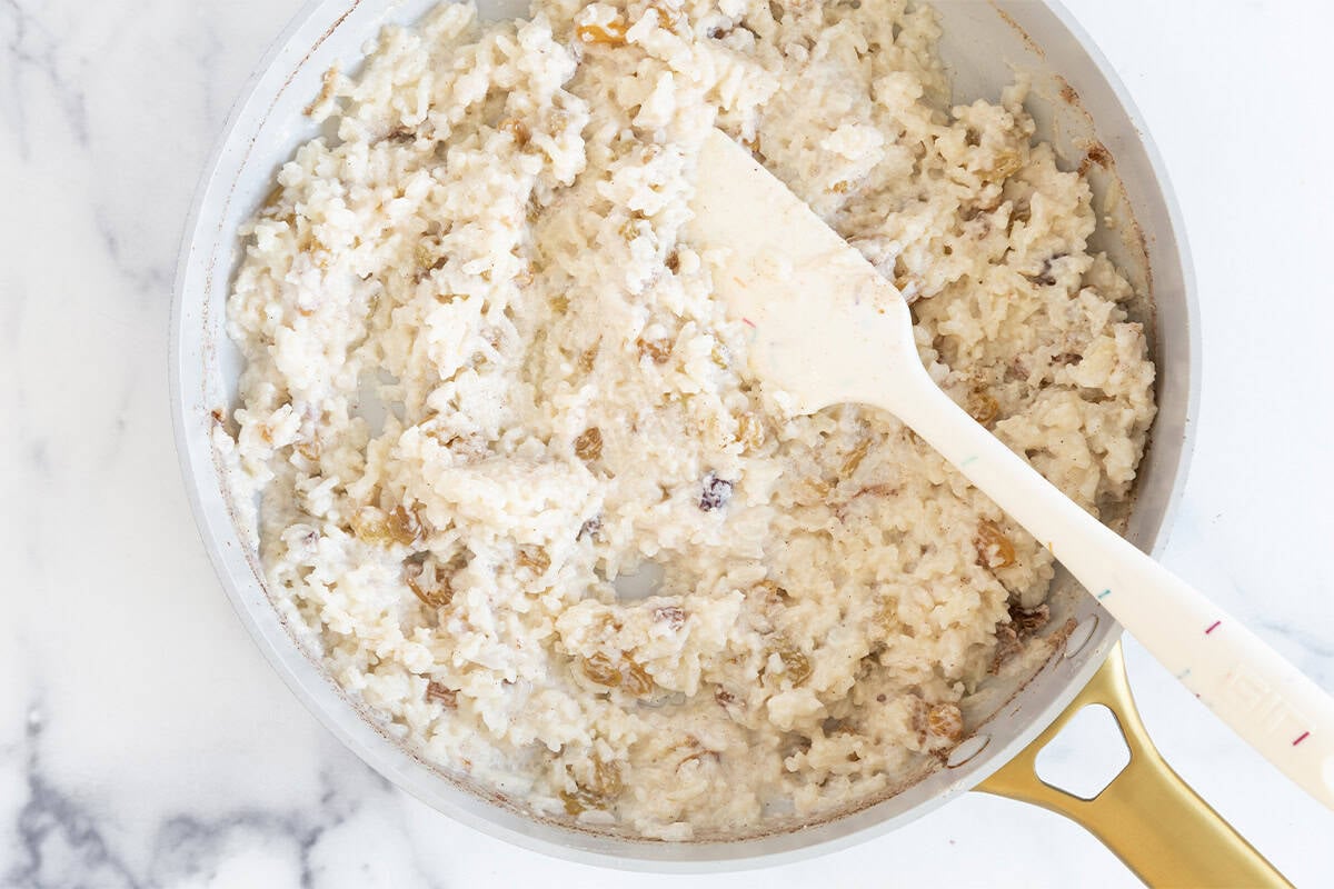 Easy Rice Pudding (with Cooked Rice) - Yummy Toddler Food
