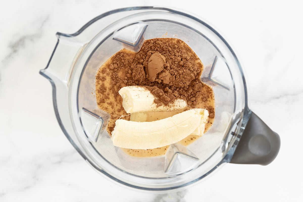 Quick Chocolate Protein Shake - Yummy Toddler Food