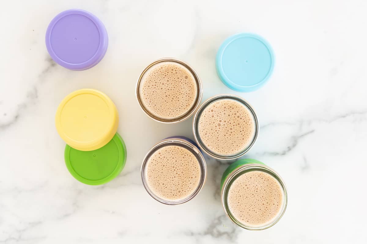 Quick Chocolate Protein Shake - Yummy Toddler Food