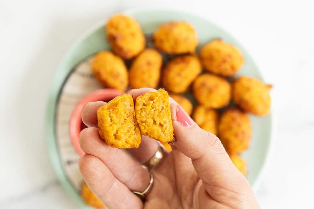 Favorite Sweet Potato Tots - Yummy Toddler Food