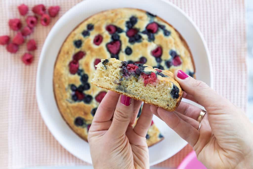 Berry Breakfast Cake - Yummy Toddler Food