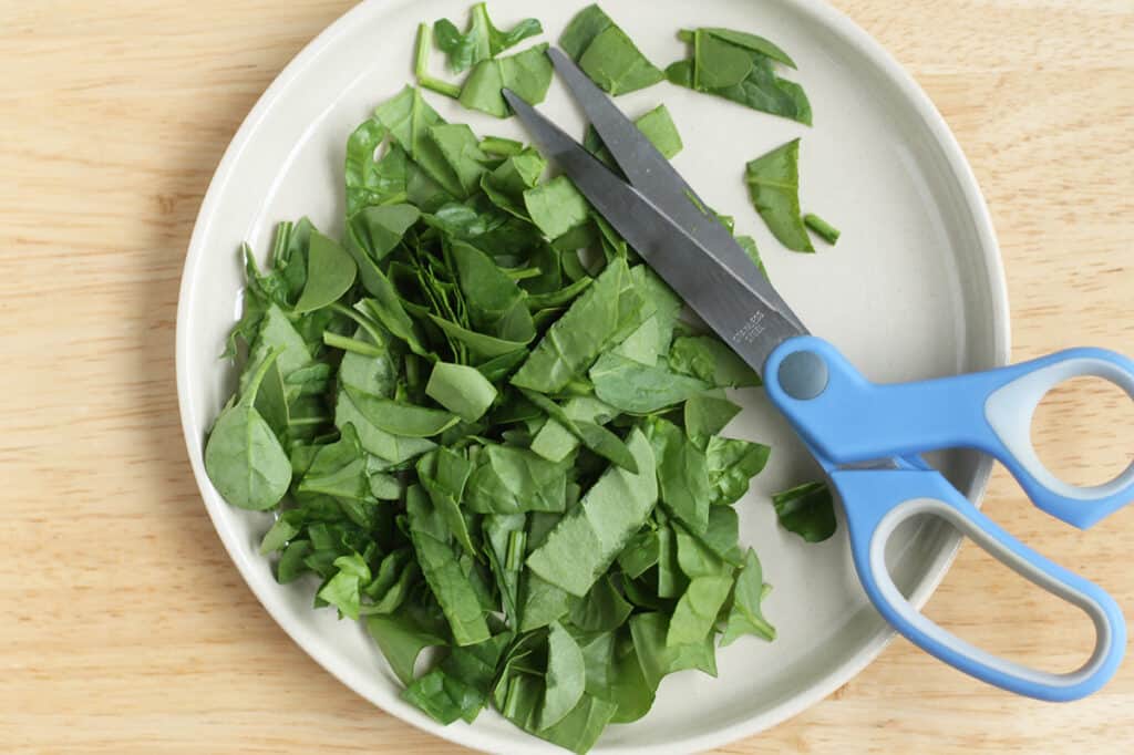 Cheesy Baby Spinach - Yummy Toddler Food