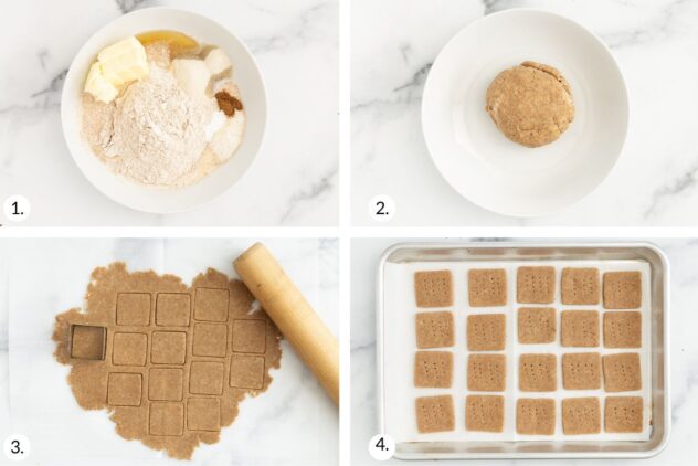 Graham Crackers Recipe - Yummy Toddler Food