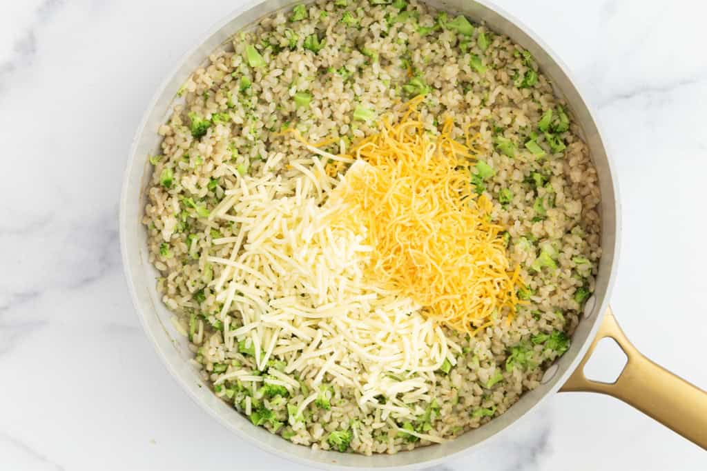 Cheesy Broccoli Rice - Yummy Toddler Food