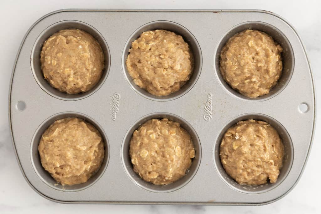 Easy Oatmeal Muffins - Yummy Toddler Food
