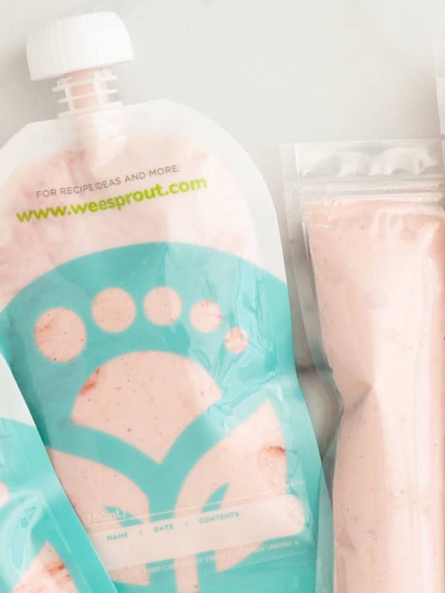 Yogurt Pouches (Yogurt Tubes) - Yummy Toddler Food
