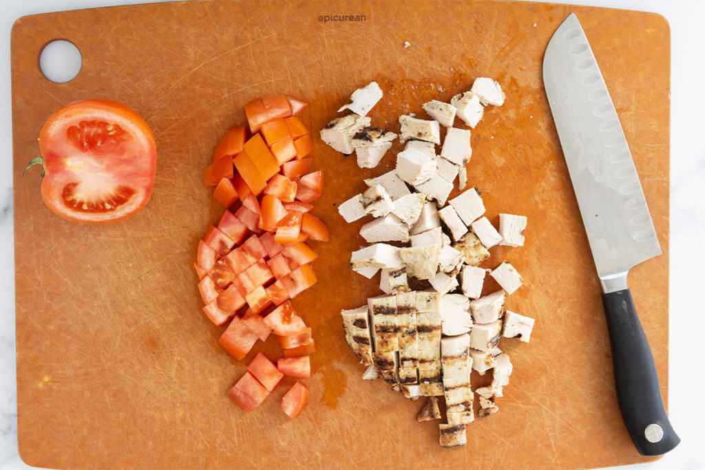 Easy Salad Wrap - Yummy Toddler Food