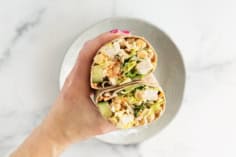 Easy Salad Wrap - Yummy Toddler Food
