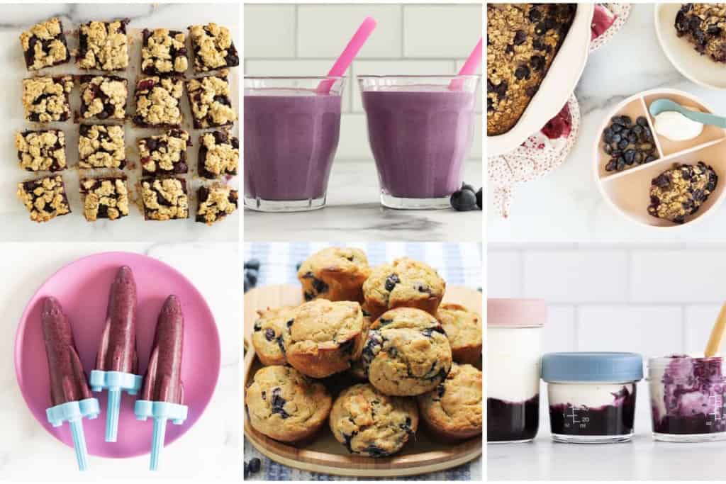Favorite Easy Blueberry Recipes - Yummy Toddler Food