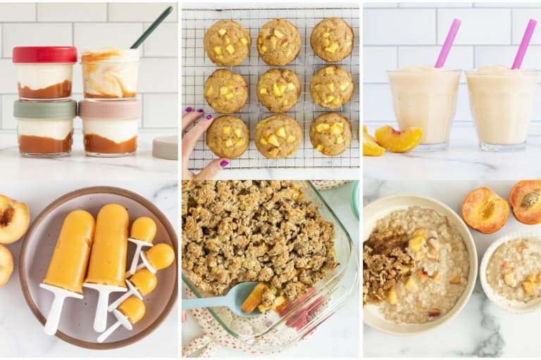 Favorite Easy Peach Recipes - Yummy Toddler Food