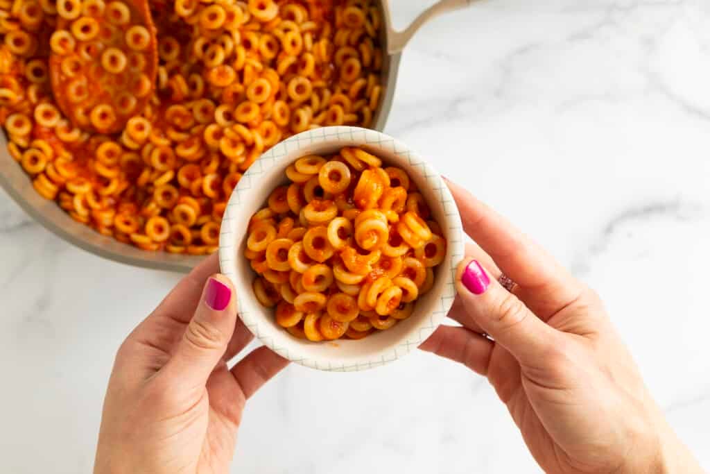 Favorite Spaghettios Recipe - Yummy Toddler Food