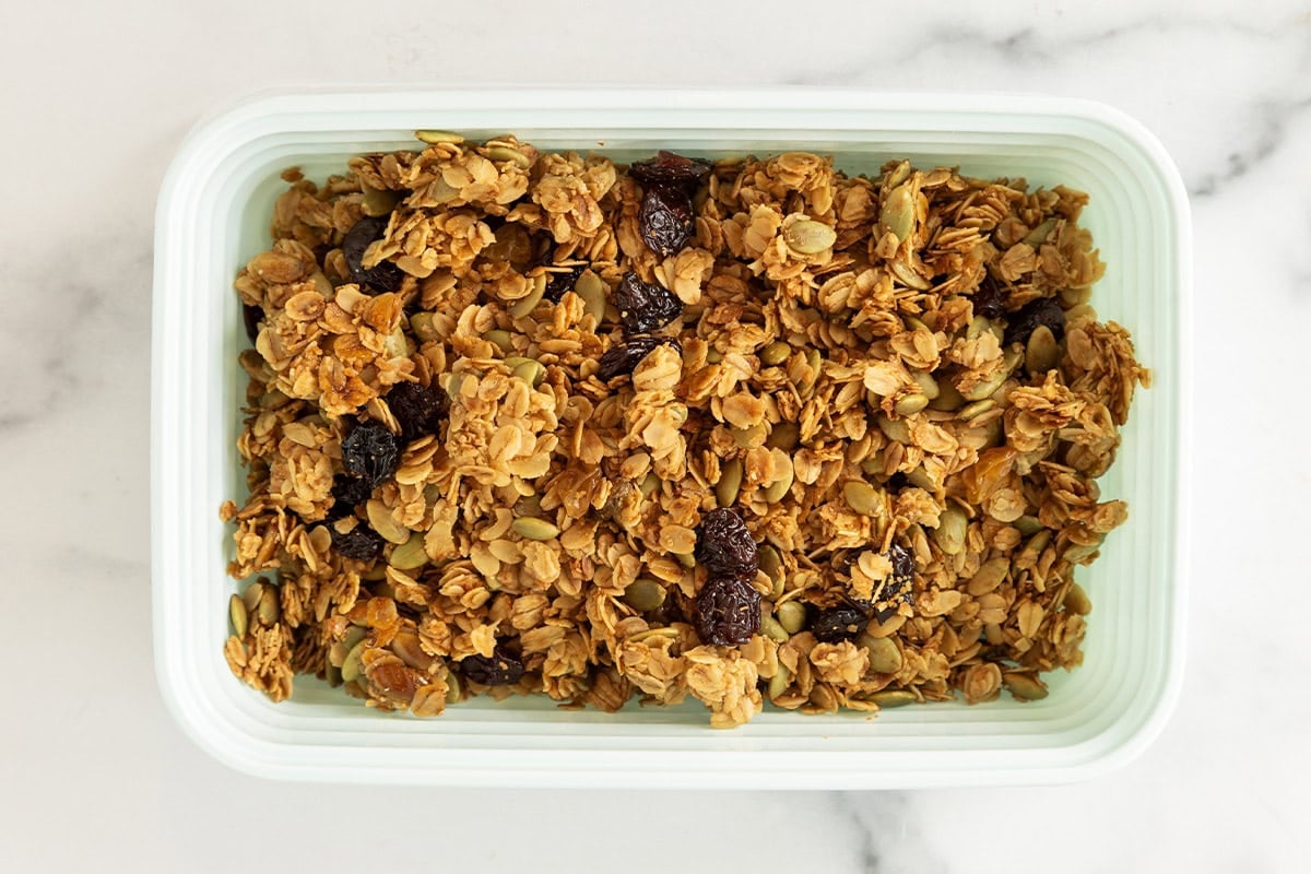 Favorite Olive Oil Granola - Yummy Toddler Food