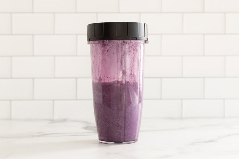 Favorite Blueberry Milk - Yummy Toddler Food